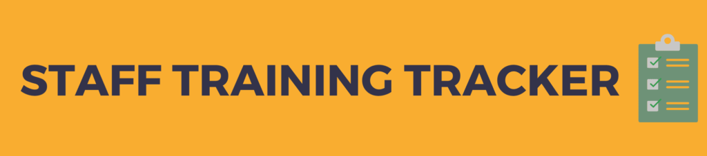 Staff Training Tracker - Bright Minds Training